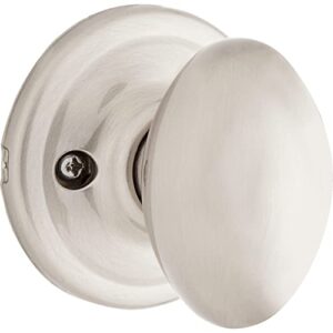 kwikset corporation 97880-870 kwikset laurel half-dummy knob in satin nickel