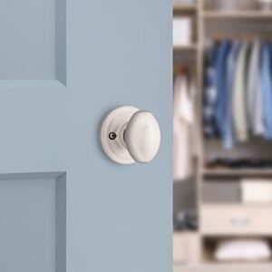 Kwikset Corporation 97880-870 Kwikset Laurel Half-Dummy Knob in Satin Nickel