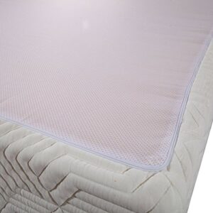 12" Three Layers Cool Medium High Softness Cotton Mattress with 2 Pillows (Queen Size) White