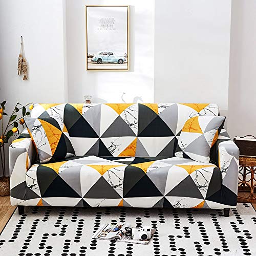 Universal Sofa Covers Stretch Elastic Printed Couch Cover Cases Sofa Slipcovers for Living Room Home Decor A23 2 Seater