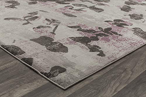 CosmoLiving by Cosmopolitan Anne Area Rug, Pink Elegance