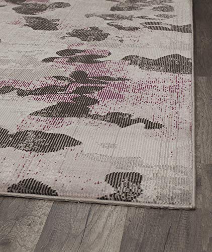 CosmoLiving by Cosmopolitan Anne Area Rug, Pink Elegance