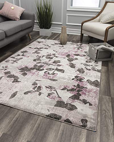 CosmoLiving by Cosmopolitan Anne Area Rug, Pink Elegance