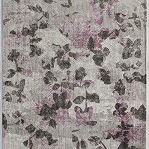 CosmoLiving by Cosmopolitan Anne Area Rug, Pink Elegance