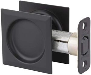 kwikset 334sqt-514 passage pocket door locks, matte black