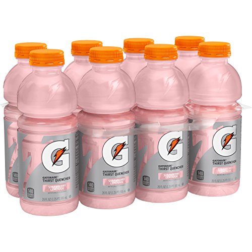 Gatorade Series 02 Perform Strawberry Lemonade, 20 oz 8 pack