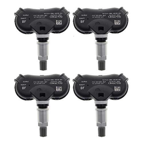 AUTOKAY Set of 4 TIRE PRESSURE SENSOR TPMS FOR Honda 42753-SNA-A830-M1 TRW SET-TS14