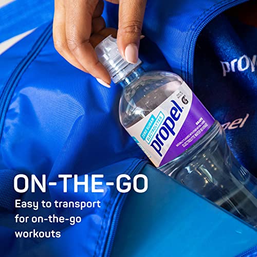 Propel, Watermelon, Zero Calorie Sports Drinking Water with Electrolytes and Vitamins C&E, 16.9 Fl Oz (Pack of 12)