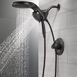 Delta Faucet Trinsic 14 Series Single-Function Shower Faucet Trim Kit, Matte Black T14259-BLLHD (Shower Head and Valve Sold Separately)