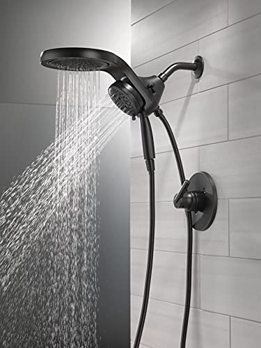 Delta Faucet Trinsic 14 Series Single-Function Shower Faucet Trim Kit, Matte Black T14259-BLLHD (Shower Head and Valve Sold Separately)