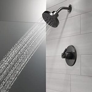 Delta Faucet Trinsic 14 Series Single-Function Shower Faucet Trim Kit, Matte Black T14259-BLLHD (Shower Head and Valve Sold Separately)