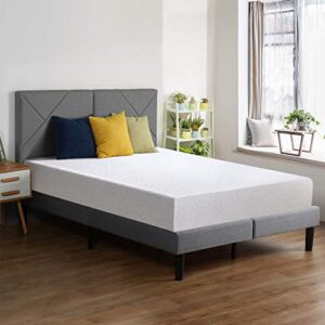 primasleep 11 inch dura gel deluxe comfort memory foam, queen mattress, white