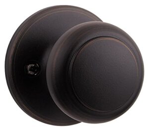 kwikset 92001-573 cove passage hall/closet knob in venetian bronze