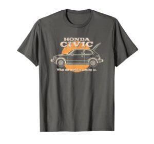 honda civic coming world t-shirt