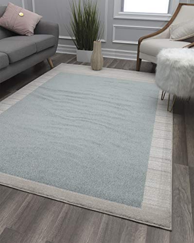 Rugs America Series S Jade Contemporary Geometric Rug Jade MN40A 8'0"X10'0" Area Rug