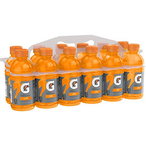 Gatorade Thirst Quencher, Orange, 12 fl oz Bottles, (12 Pack)