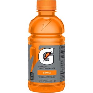 Gatorade Thirst Quencher, Orange, 12 fl oz Bottles, (12 Pack)