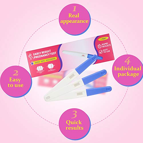 Fake Positive Pregnancy Test Prank Positive Pregnancy Test Fake Early Result Pregnancy Test Always Turns Positive for Practical Joke 3 Pieces