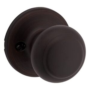 kwikset 92001-511 cove hall and closet knob in venetian bronze