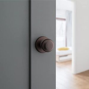 Kwikset 92001-511 Cove Hall and Closet Knob in Venetian Bronze