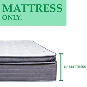 Treaton, 13-Inch Foam Encased Soft Pillow Top Hybrid Contouring Comfort Mattress, King