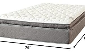 Treaton, 13-Inch Foam Encased Soft Pillow Top Hybrid Contouring Comfort Mattress, King