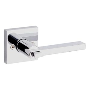 Kwikset 91560-008 Polished Chrome Halifax Square Keyed Entry Lever