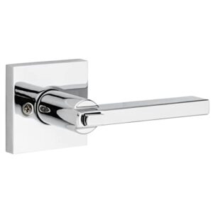 Kwikset 91560-008 Polished Chrome Halifax Square Keyed Entry Lever