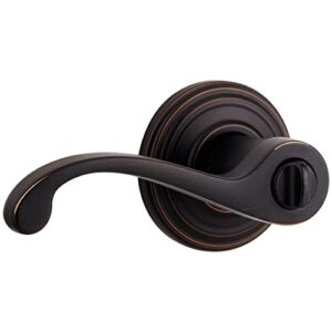 kwikset 730chl 11p 6al rcs commonwealth bed/bath lever, venetian bronze