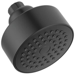 delta faucet-rp101842bl modern showerhead, matte black