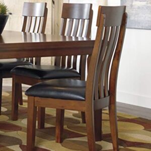 Signature Design by Ashley Ralene Rake Back Dining Room Chair 2 Count, Medium Brown