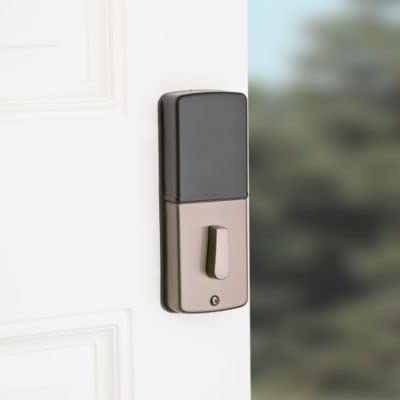 kwikset Electronic Deadbolt Keyless Entry Nickel Touch Screen