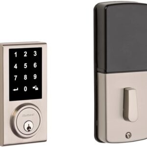 kwikset Electronic Deadbolt Keyless Entry Nickel Touch Screen