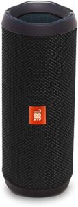 jbl flip 4 waterproof portable bluetooth speaker (black) (renewed)