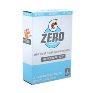 gatorade powder sticks (g zero glacier freeze)