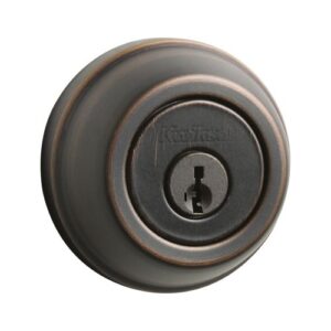 kwikset 780 single cylinder deadbolt featuring smartkey in venetian bronze