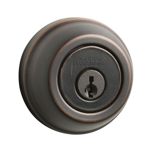 Kwikset 780 Single Cylinder Deadbolt featuring SmartKey in Venetian Bronze