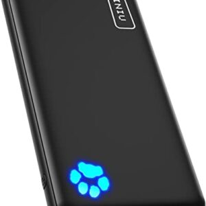 INIU Portable Charger, Slimmest 10000mAh 5V/3A Power Bank, USB C in&out High-Speed Charging Battery Pack, External Phone Powerbank Compatible with iPhone 14 13 12 11 Samsung S22 S21 Google LG iPad etc