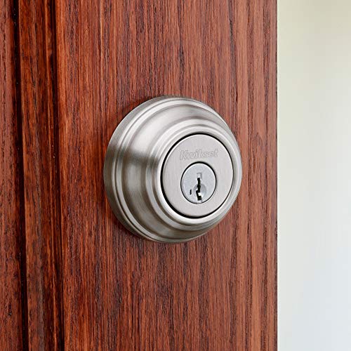 Kwikset 99800-123 Deadbolt, Satin Nickel