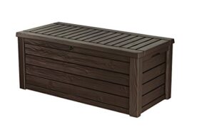 keter 247660 westwood 570l outdoor storage box – brown