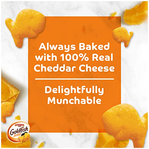 Goldfish Cheddar Crackers, Snack Crackers, 30 oz carton, 2 CT box