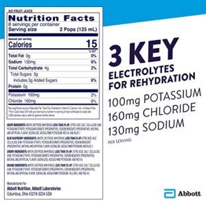 Pedialyte Electrolyte Solution Pops Variety (Does not ship frozen), 2.1 Fl Oz (Pack of 16)