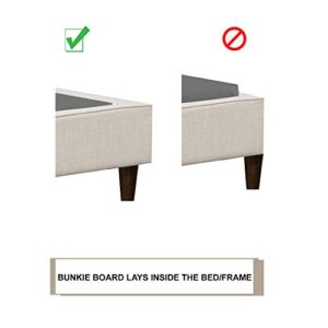 Zayton Wood Bunkie Board for Mattress/Bed Support (Set of 2), Twin, Size