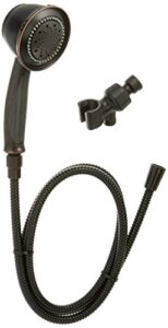 delta faucet 5-spray hand held shower head with hose, venetian bronze 75520rb140