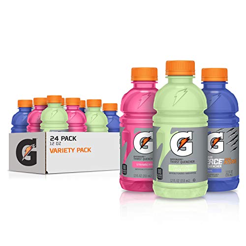 Gatorade, Thirst Quencher Variety Pack, Lime Cucumber, 12 Fl Oz (Pack of 24)