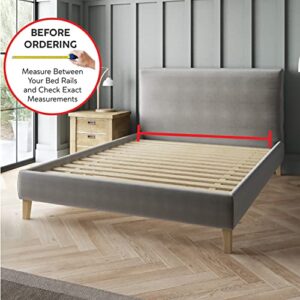 Classic Brands Xtreme Heavy-Duty Solid Wood Bed Support Slats | Bunkie Board, Queen