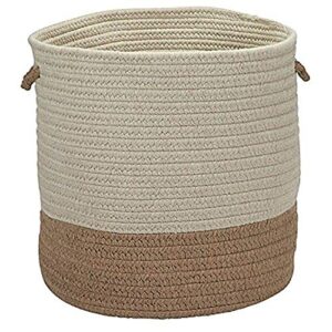 sunbrella coastal basket a013x011 basket, 13″ x 13″ x 11″, alpaca