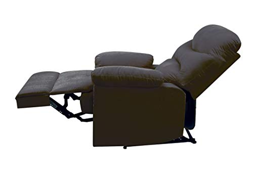 ACME Furniture Arcadia Recliner, black woven Fabric