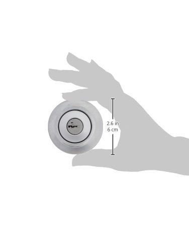 Kwikset 690T 26D SMT RCAL RCS 690 Tylo Keyed Entry Knob And Single Cylinder Deadbolt Combo Pack Featuring Smart Key, Satin Chrome