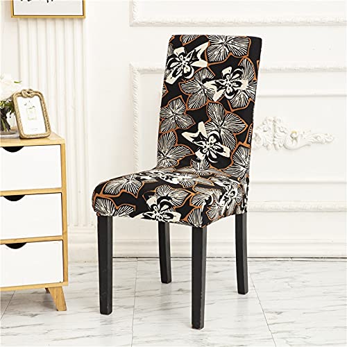 1/2/4/6PCS Home Kitchen Home Decoration Dining Chair Cover Elastic Chair Cover Slide Cover Restaurant Chair Cover A10 6pcs